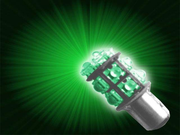 BOMBILLO 1141 12V TIPO RACIMO 13 LED VERDE – casajaponpanama